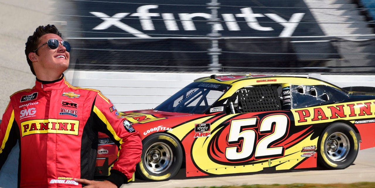 Gaulding Debuts at Daytona With Jimmy Means Racing and Panini - Gray ...